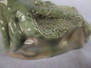1930's Wade Underglazed Faust Lang Model Of A Budgerigar - Sally Antiques