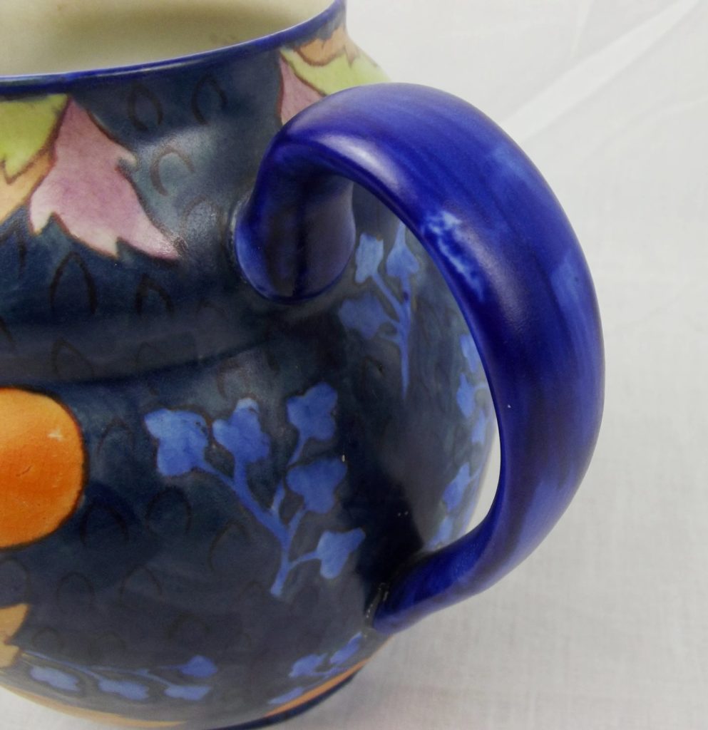 1930’s Carlton Ware Handcraft Cherry Pattern Jug - Sally Antiques