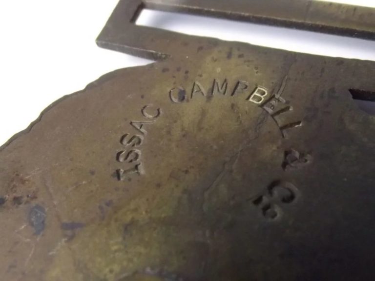 American Civil War Period Confederate States Naval Officers Belt Buckle ...
