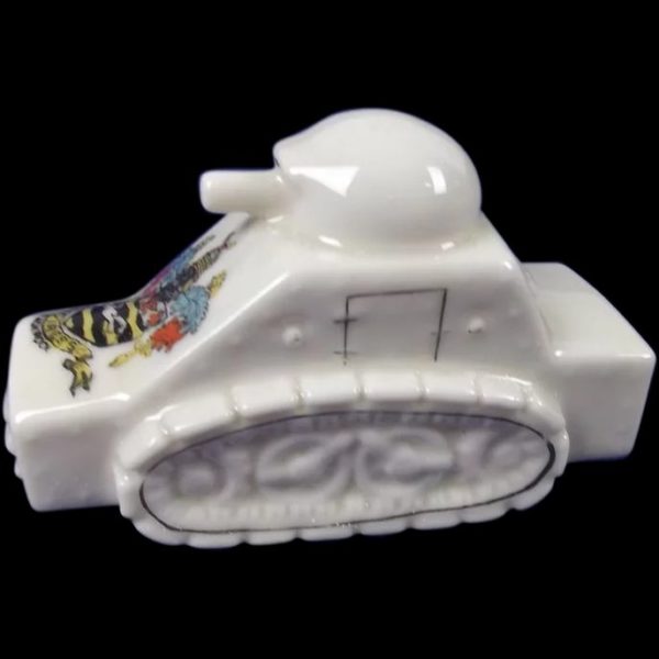 Grafton Crested China Bandon Crested WW1 Tank - Sally Antiques