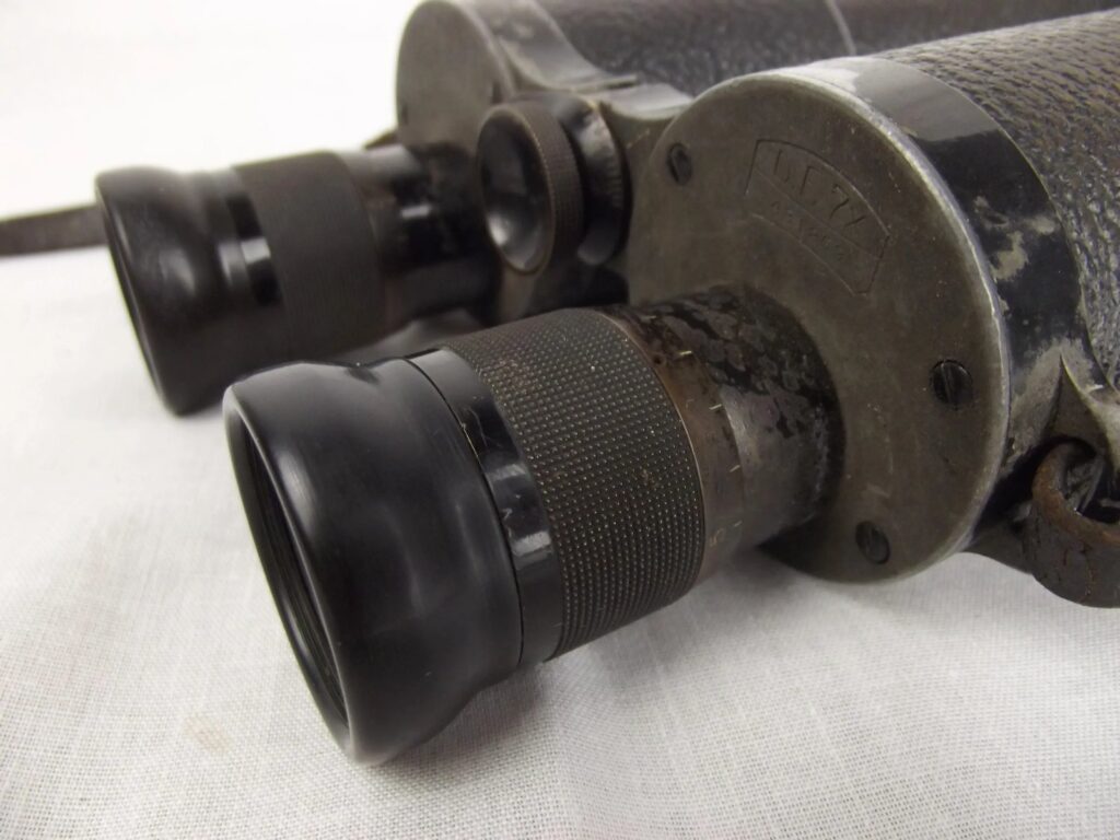 Cased Pair of German WW1 Marine Binoculars – Carl Zeiss DF 7X - Sally ...