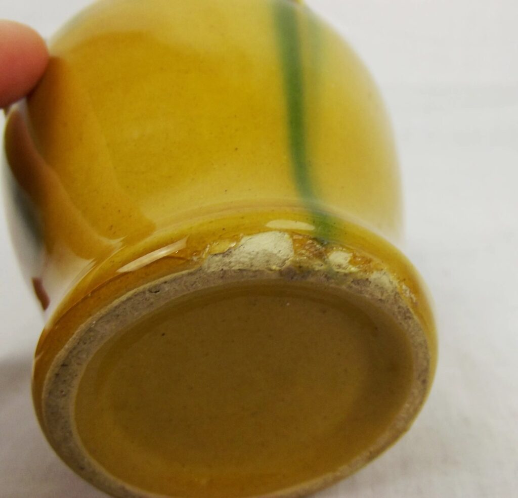 Christopher Dresser Linthorpe Pottery Small Vase - Sally Antiques