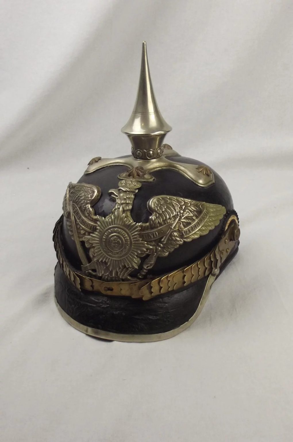 Circa 1890 Prussian Infantry Garde Officers Pickelhaube - Sally Antiques