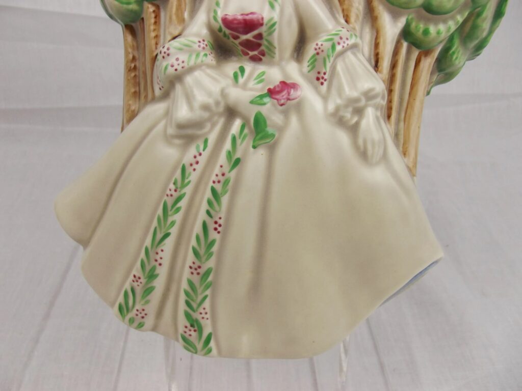 Clarice Cliff Lady Anne Wall Pocket c1930's - Sally Antiques