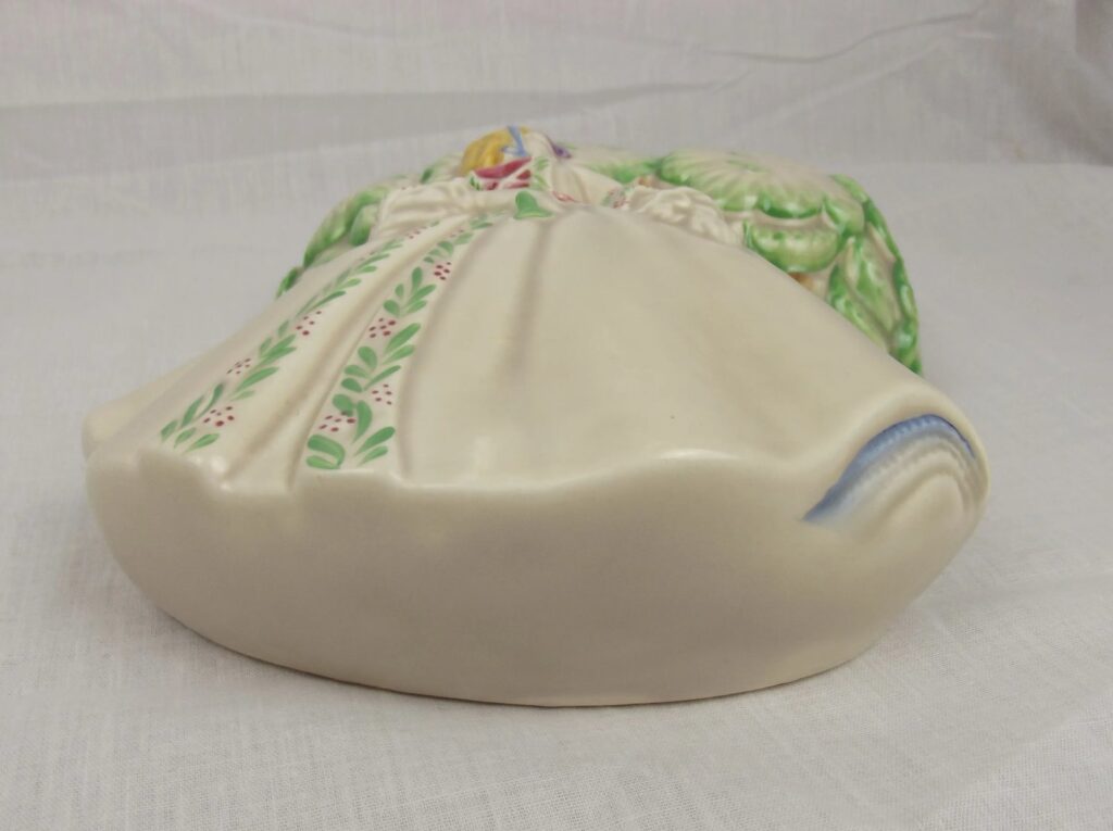Clarice Cliff Lady Anne Wall Pocket c1930's - Sally Antiques