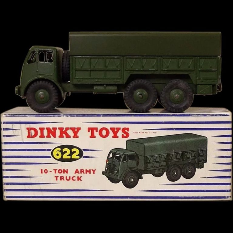 Dinky 622 10 Ton Army Truck #2 - Sally Antiques