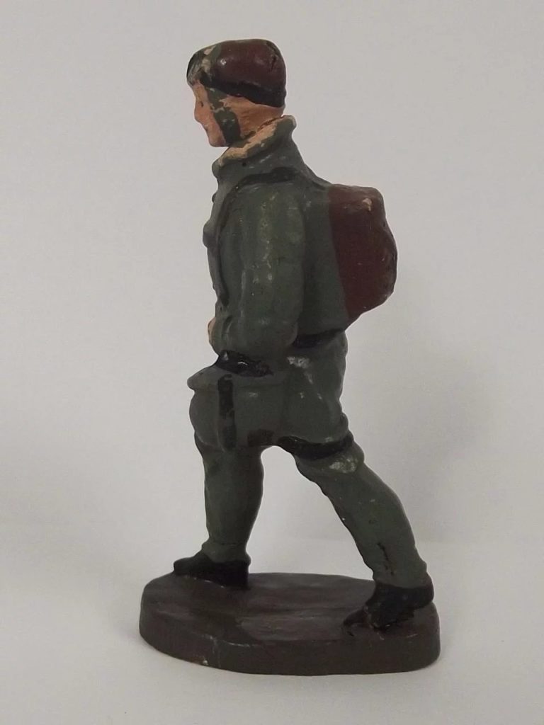 Elastolin Luftwaffe Jet Pilot - Rare - Issued In 1944 Only - Sally Antiques