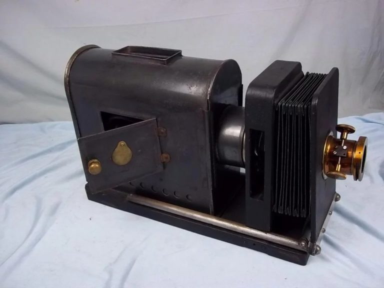 French Magic Lantern Slide Projector c1920 - Sally Antiques