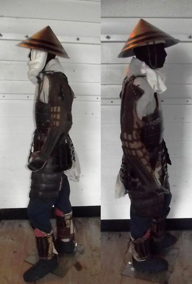 Japanese Edo Period (1760-80’s) Ashigaru Armour - Sally Antiques