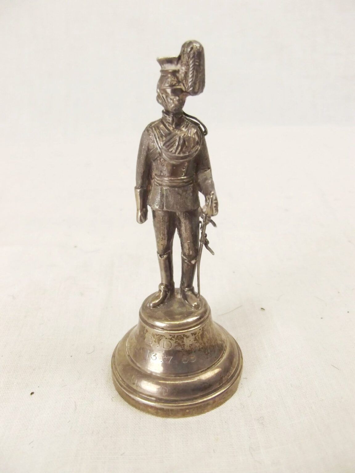 Miniature Silver British Lancers Officers By Royal Jewellers Garrard ...