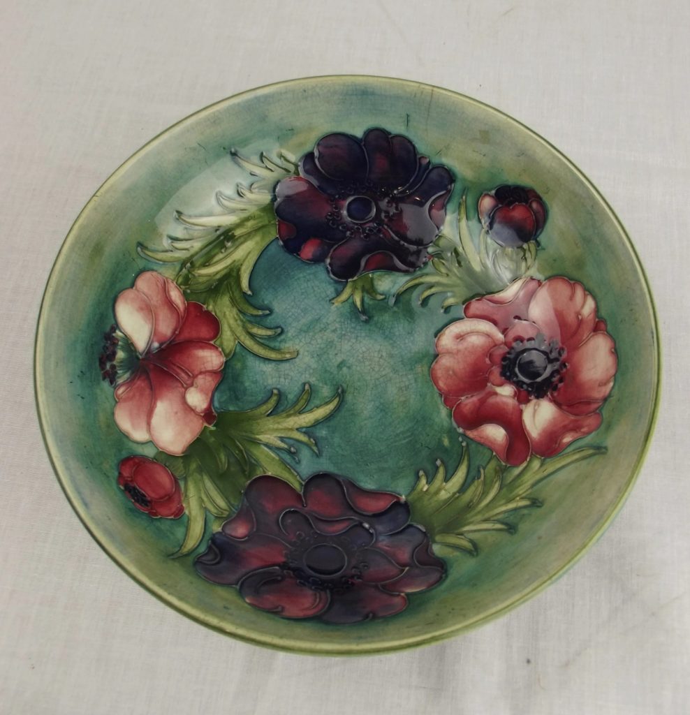 Moorcroft Anemone Pattern Bowl - Sally Antiques