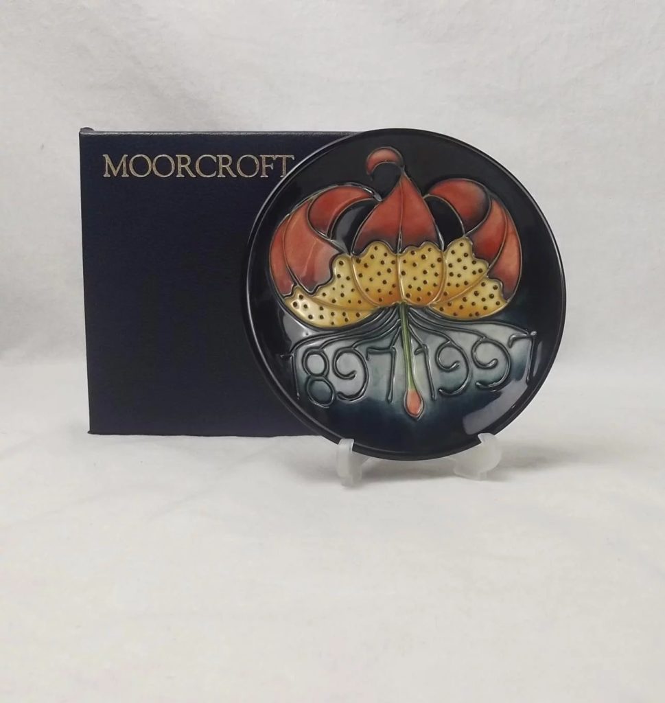 Moorcroft Centenary Pin Dish #1 - Sally Antiques
