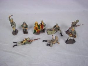 Moritz Gottschalk/Elastolin WWI Model Battle Field With French & German ...