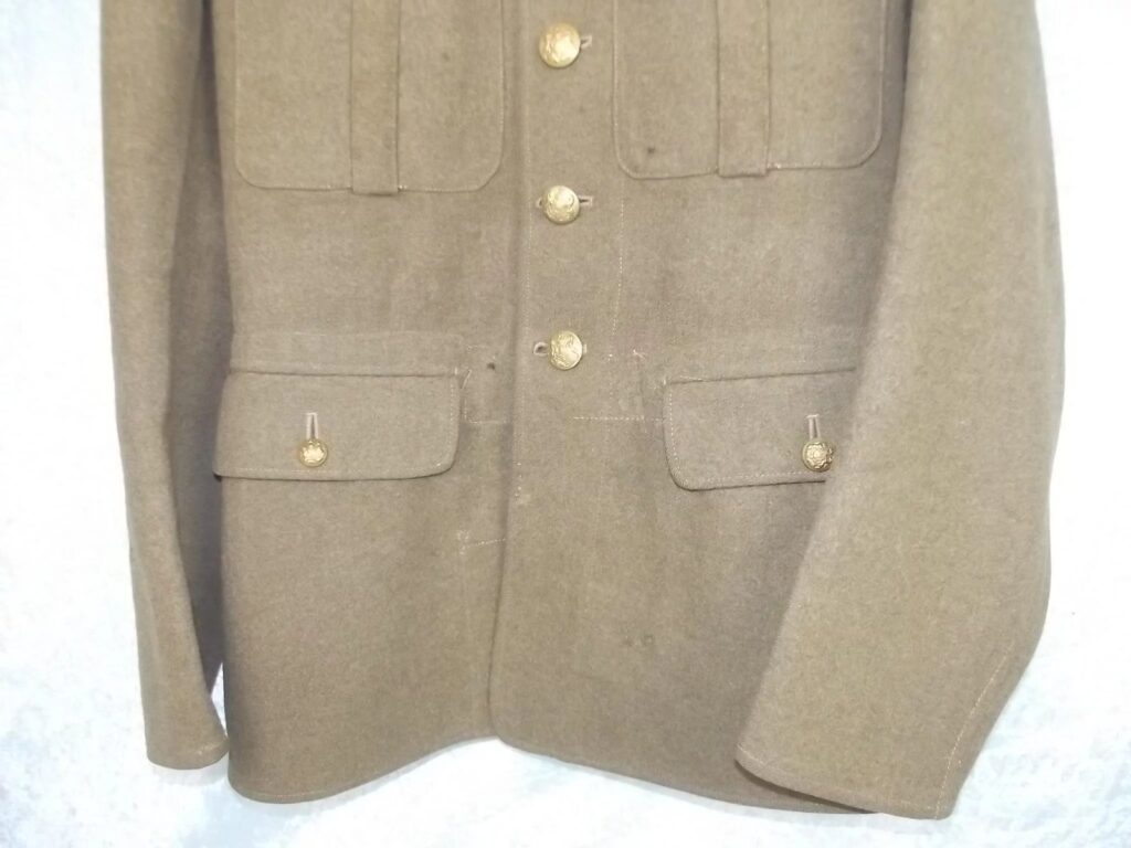 Post-WW1 Original Other Ranks British Army Field Tunic - Sally Antiques