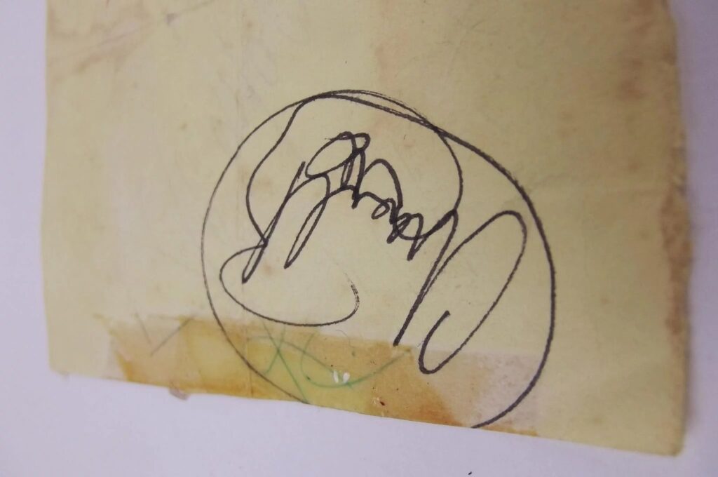 Rolling Stones Full Band Autographs Inc. Brian Jones c1960’s - Sally ...