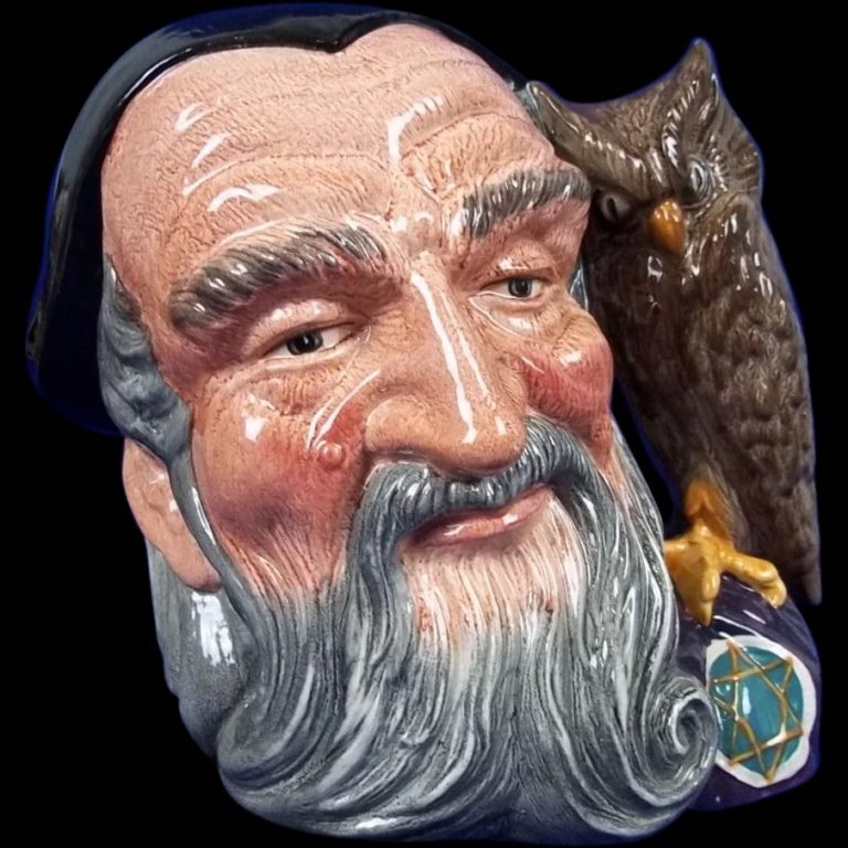 Royal Doulton Toby Jug "Merlin" D6529 - Sally Antiques
