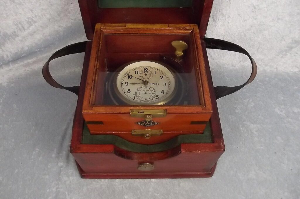 Russian 2 Day Chronometer U.M. Kupoba Ships Clock - Sally Antiques
