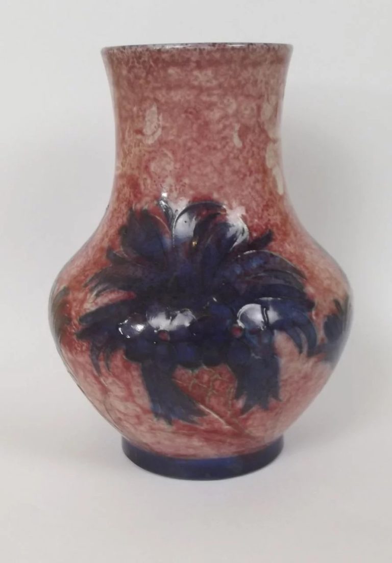 Ultra Rare Moorcroft Pottery Cornflower Pattern Small Vase c.1947-1953 ...