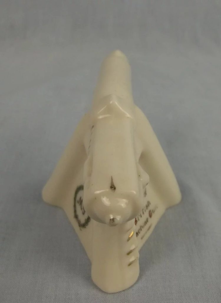 WW1 Carlton Crested China Model Of British Machine Gun - Birmingham ...
