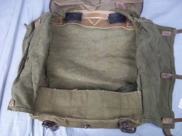 WW2 German Model 1939 Pony Fur Tournister Backpack 1943 Dated - Sally ...