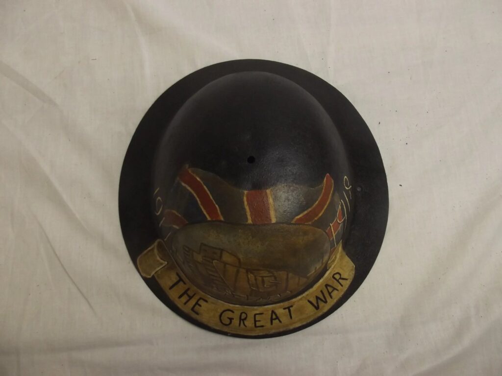 WW1 German M16 Unit Marked Duck Bill Helmet/Stalhelm With Hohenzollern ...