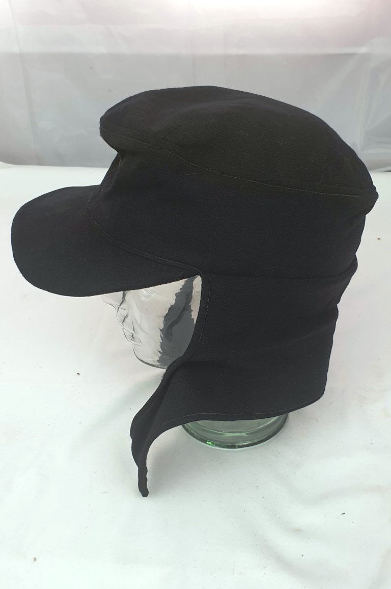 Waffen-SS Black Visor Cap - Sally Antiques