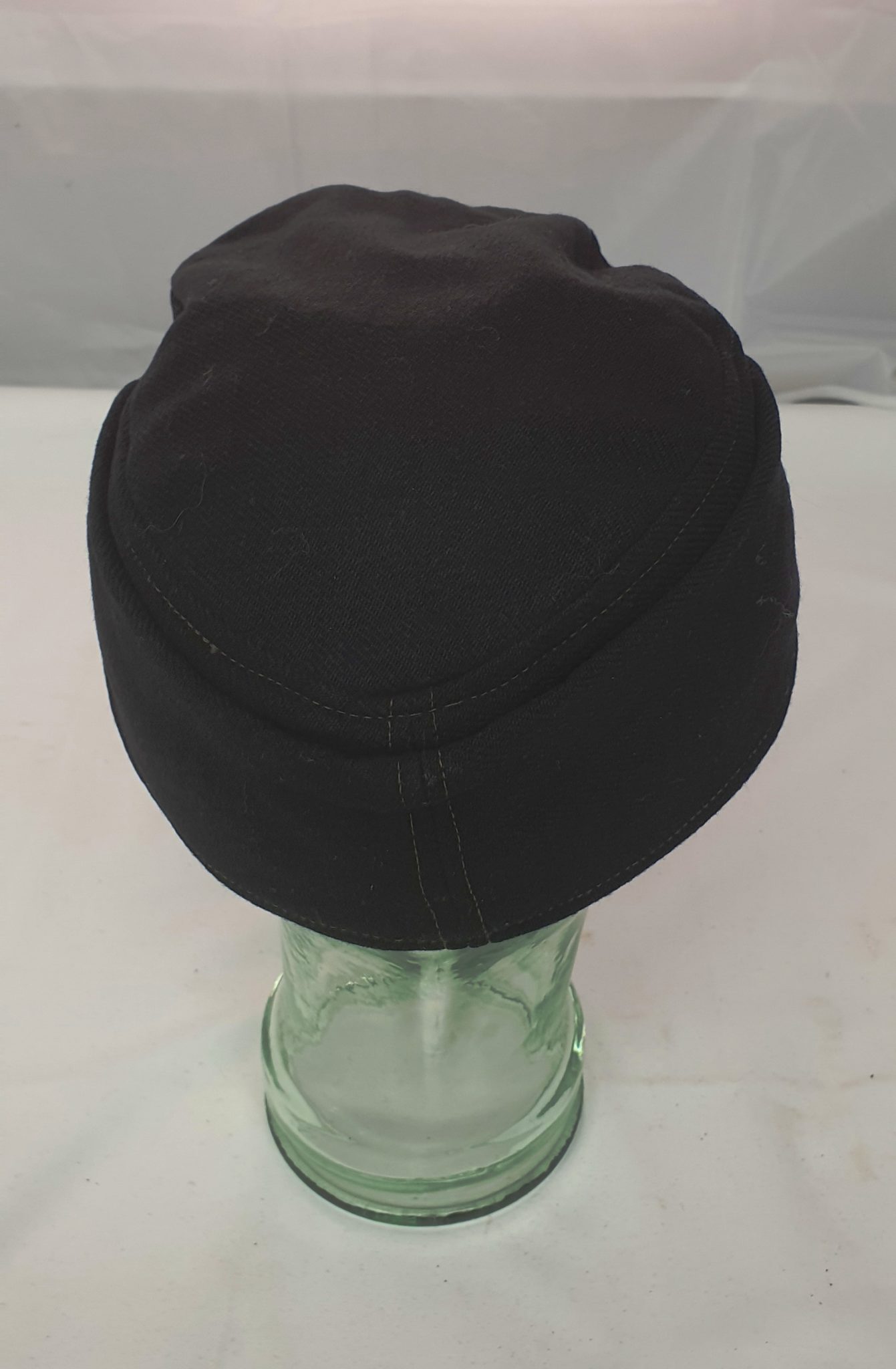 Waffen-SS Black Visor Cap - Sally Antiques