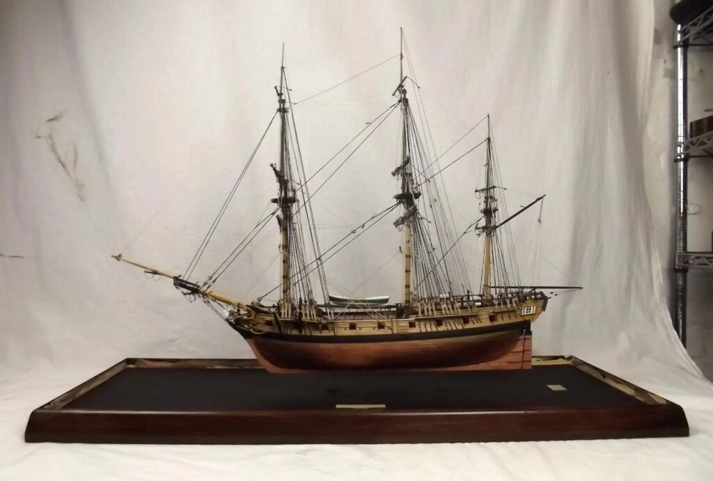 Well Finished Cased 1776 HMS Pegasus Victory Models, 1:64 Scale - Sally ...