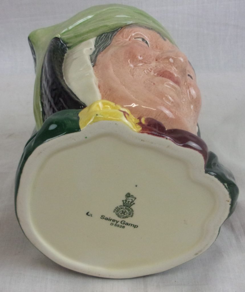 Royal Doulton Sairey Gamp Large-Sized Character Jug - Sally Antiques