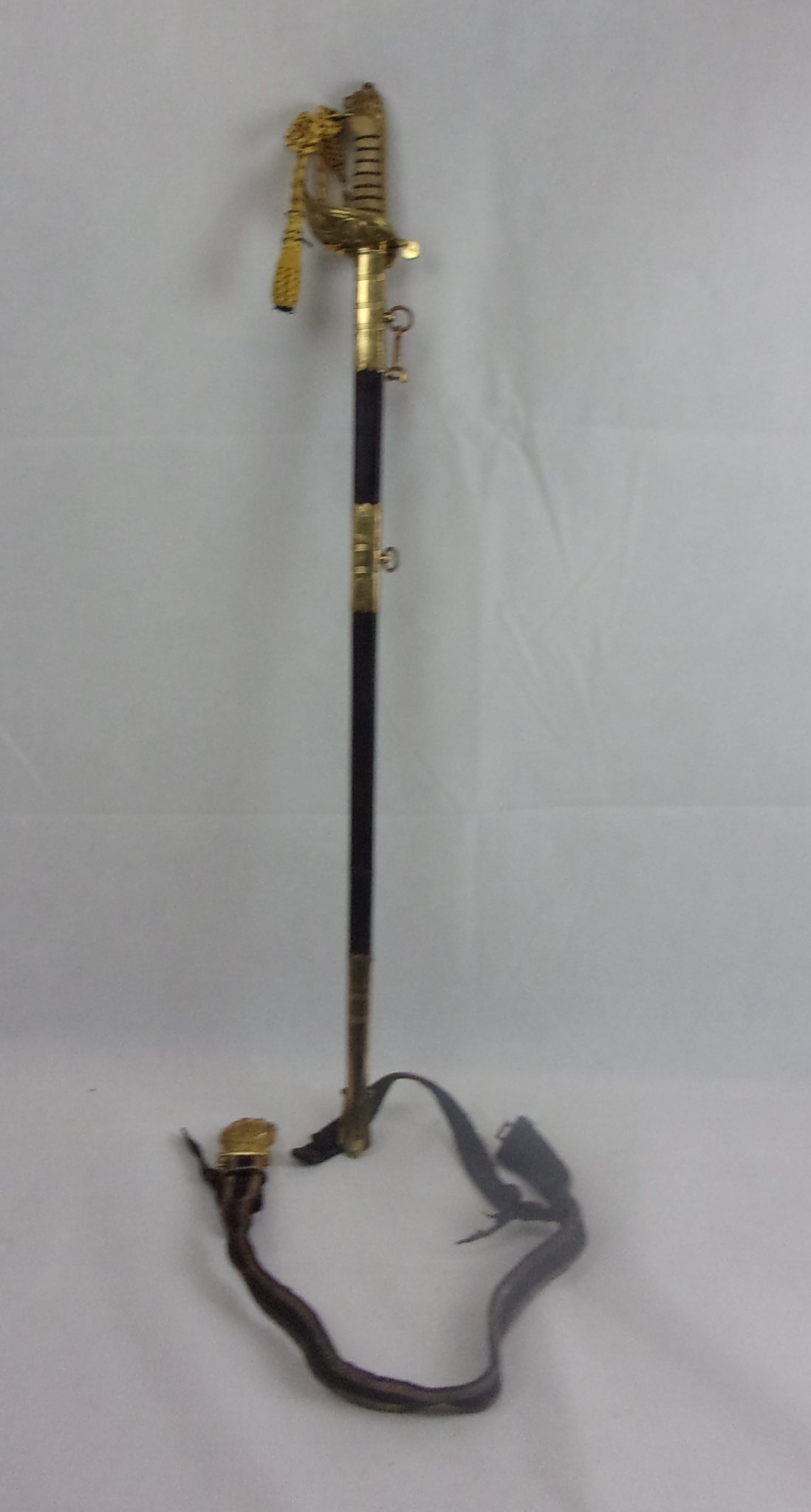 1827 Pattern Royal Navy Sword With QEII Blade, Scabbard And Sword Belt ...