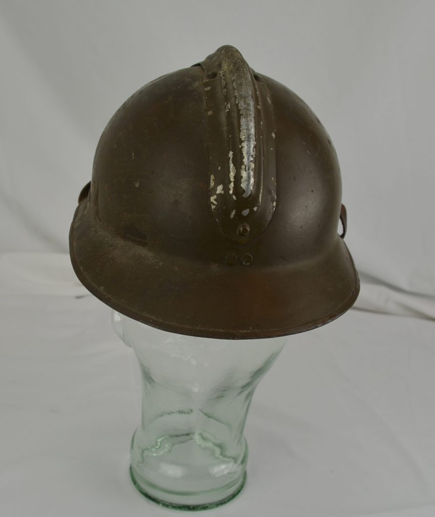 An Original French WW2 M26 Adrian Helmet In Original Condition - Sally ...