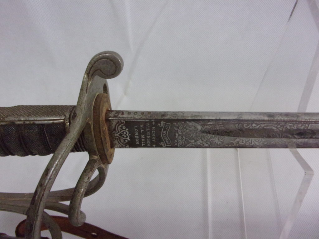 Wilkinson Swords 1822 Pattern Light Cavalry Sabre And Leather Field ...