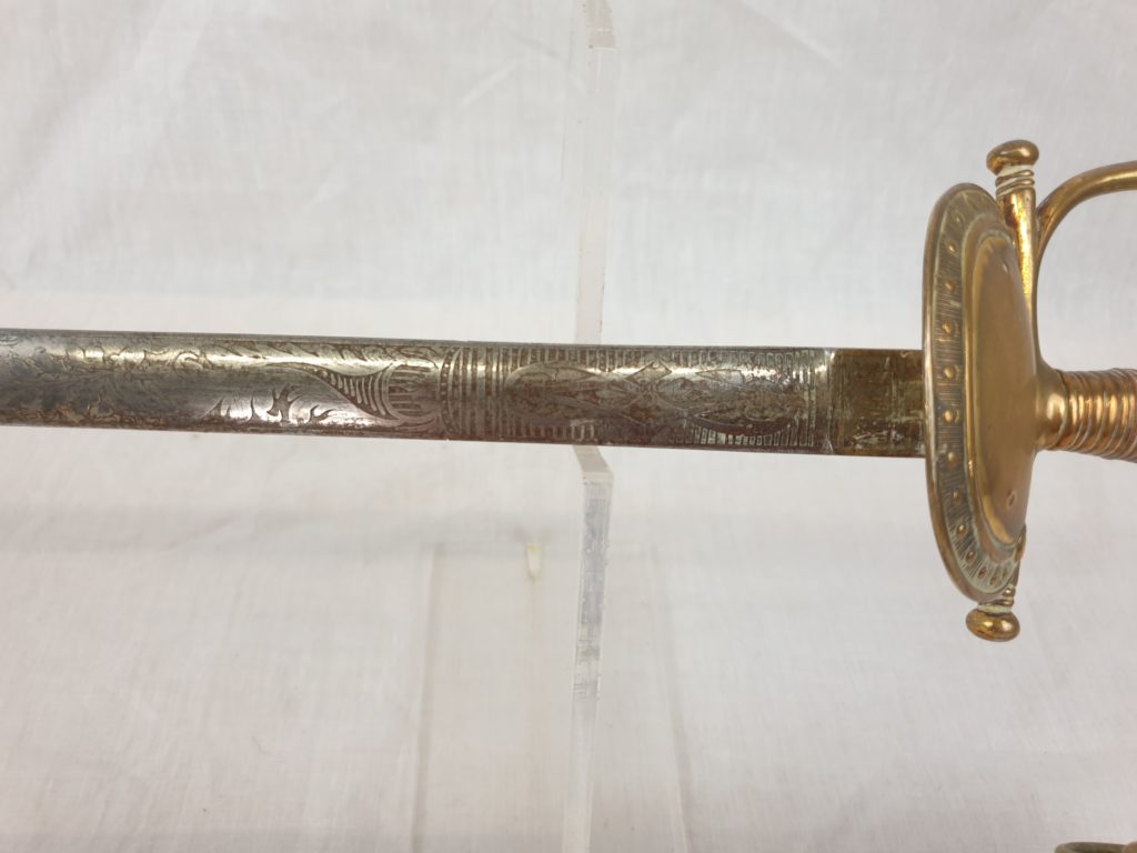 British Infantry 1776 Pattern Officers Sword By G. Brown & Son - Sally ...