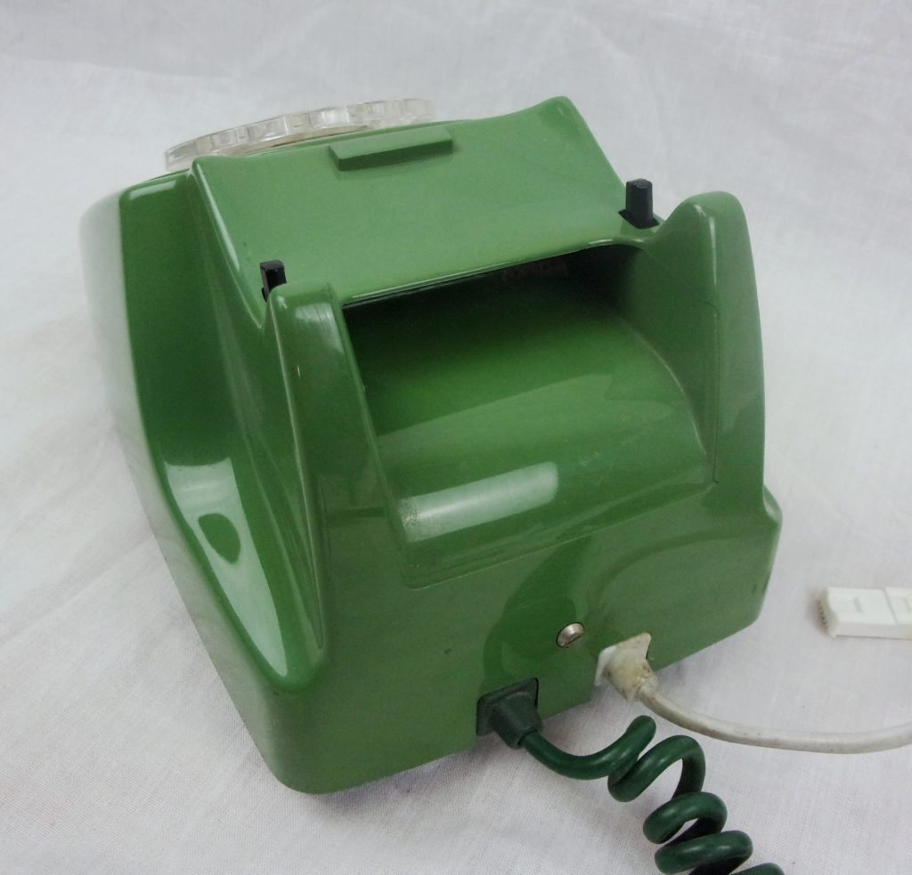 c1970 Two Tone Green Plastic GPO 746 TMA 69/1 Rotary Telephone - Sally ...