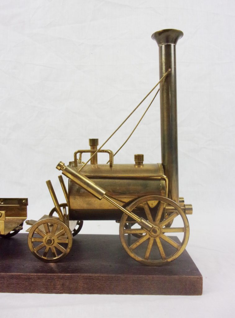 c1970's Brass Model Of Stephenson's Rocket Steam Locomotive - Sally ...