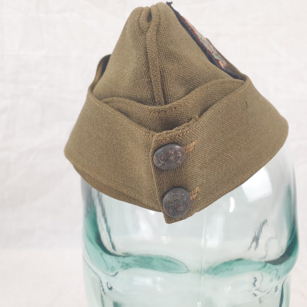 Circa WW2 British Army Forage Side Cap With SAS Cloth Patch - Sally ...