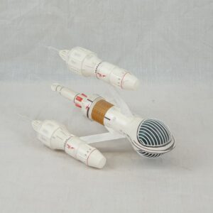 Blake's 7 Liberator 3D Printed Spaceship Model - Sally Antiques