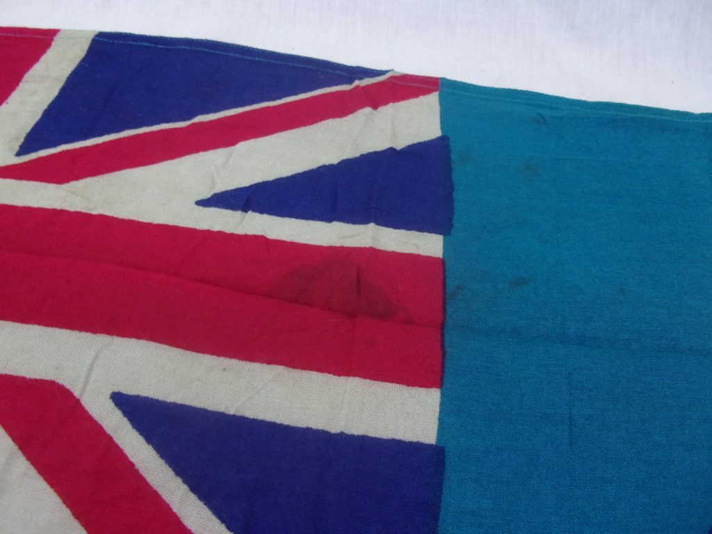 WW2 Royal Canadian Air Force Base Flag Dated 1945 - Sally Antiques