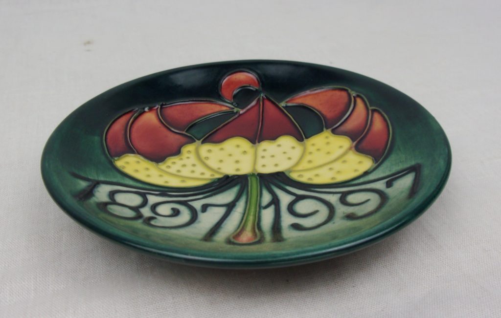 Moorcroft Centenary Pin Dish #3 - Sally Antiques