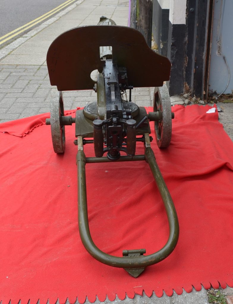 WW2 1943 Russian Maxim M1910 Deactivated Machine Gun - Sally Antiques