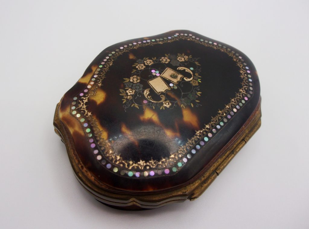 Victorian Tortoise Shell, Gold & Mother of Pearl Ladies Purse - Sally ...