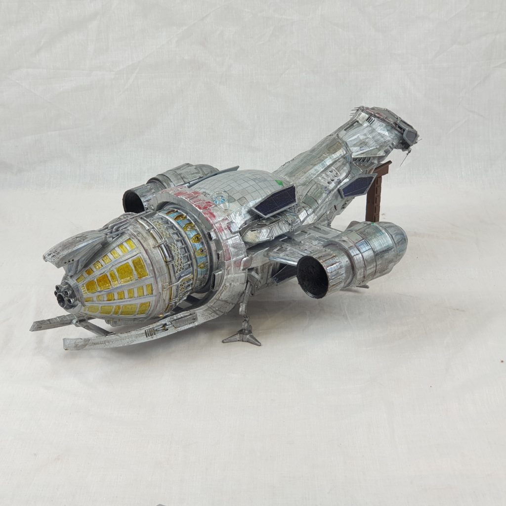 Hand Built And Painted Model Of The Serenity A Firefly Class Spaceship ...