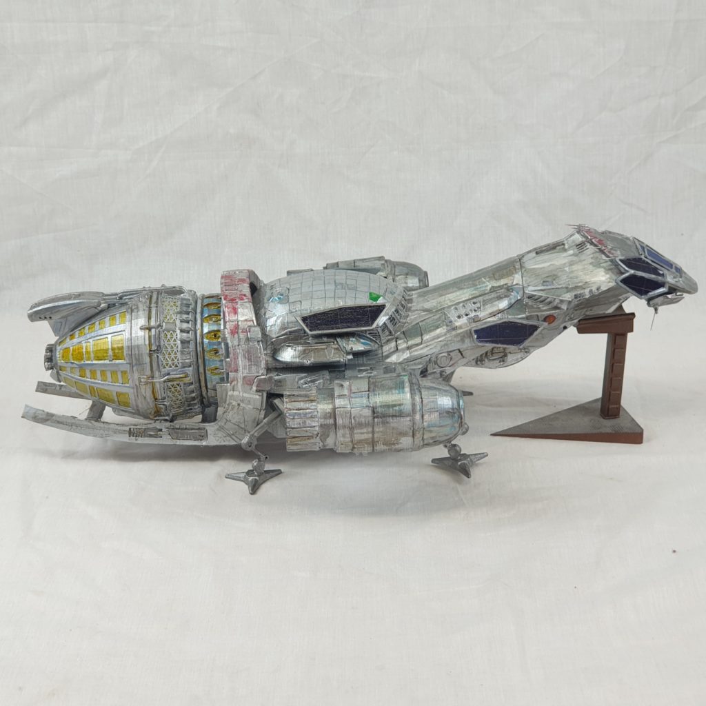 Hand Built And Painted Model Of The Serenity A Firefly Class Spaceship ...