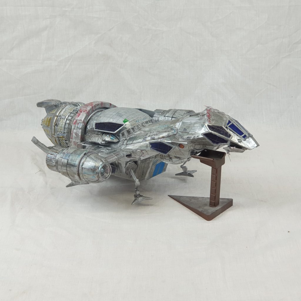 Hand Built And Painted Model Of The Serenity A Firefly Class Spaceship ...