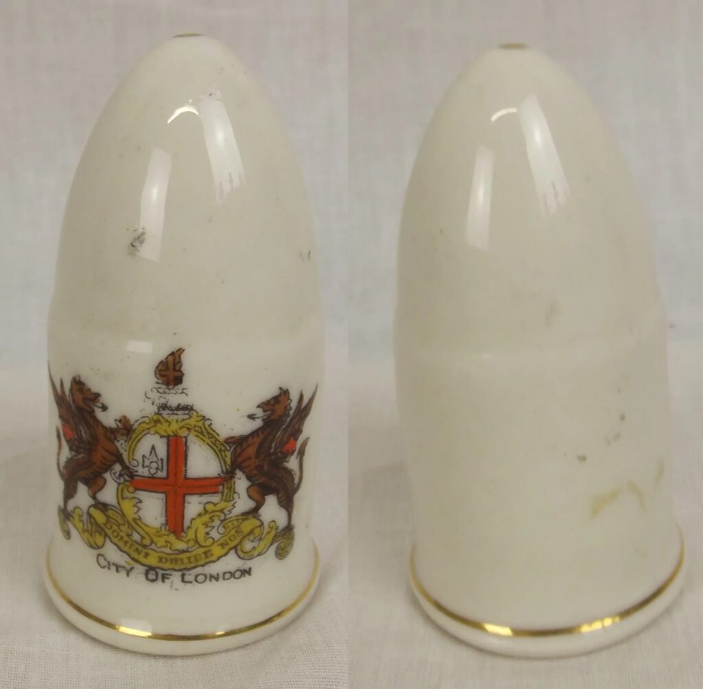 WW1 British 3 Inch 20cwt Artillery Shell - Sally Antiques