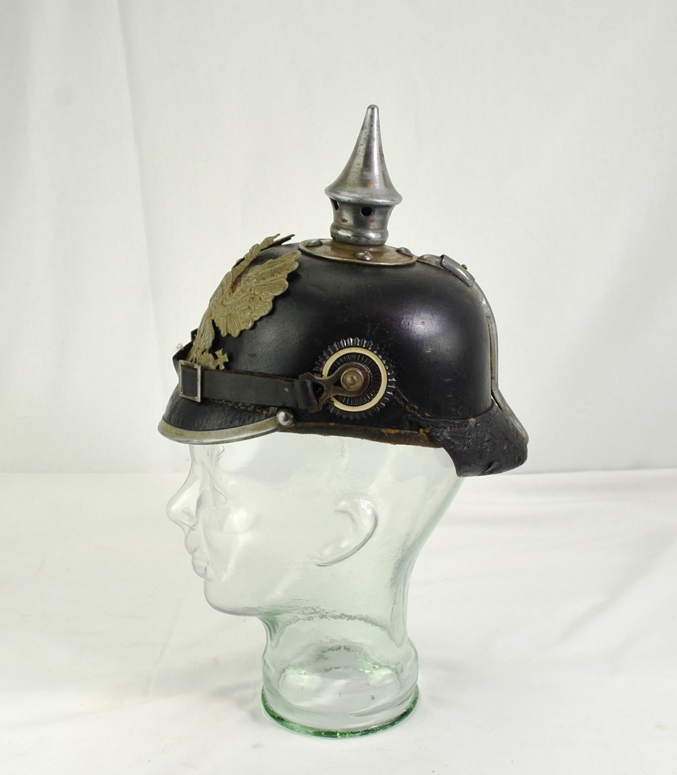 WW1 German Prussian State Picklehaube - Sally Antiques