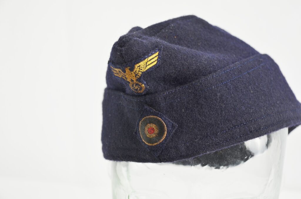 WW2 German Kriegsmarine Side Cap - Sally Antiques