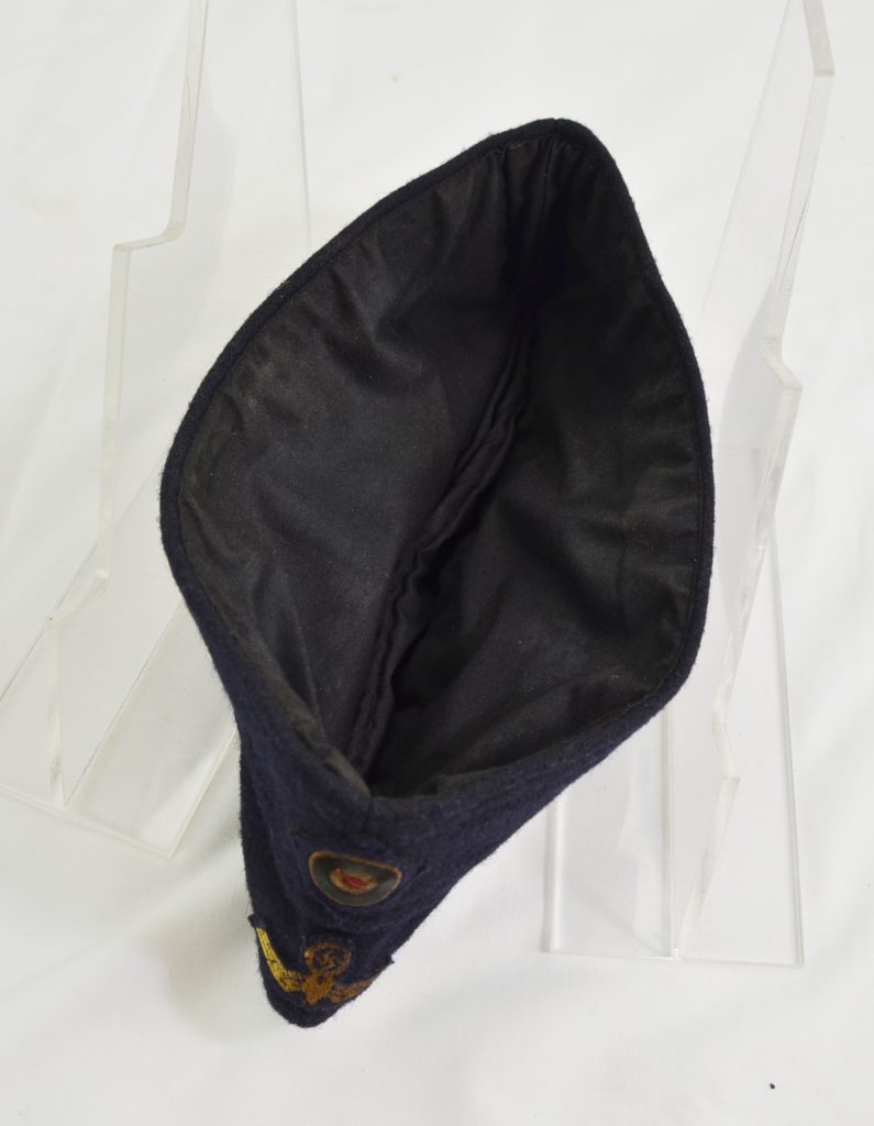 WW2 German Kriegsmarine Side Cap - Sally Antiques