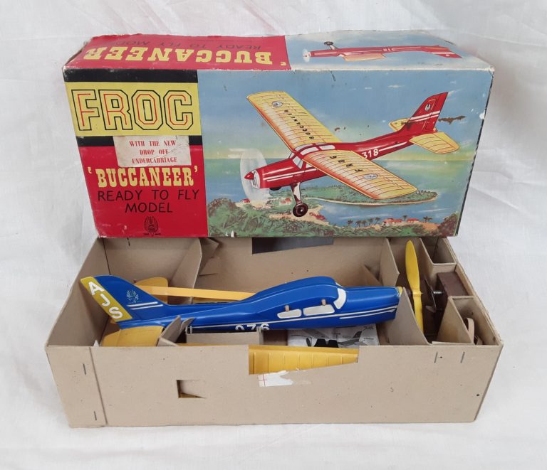1960's Frog Buccaneer Aircraft Model Kit - Sally Antiques