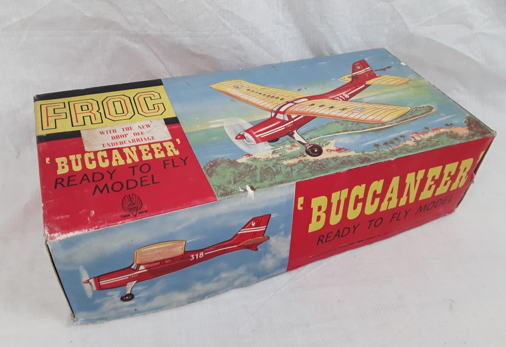 1960's Frog Buccaneer Aircraft Model Kit - Sally Antiques